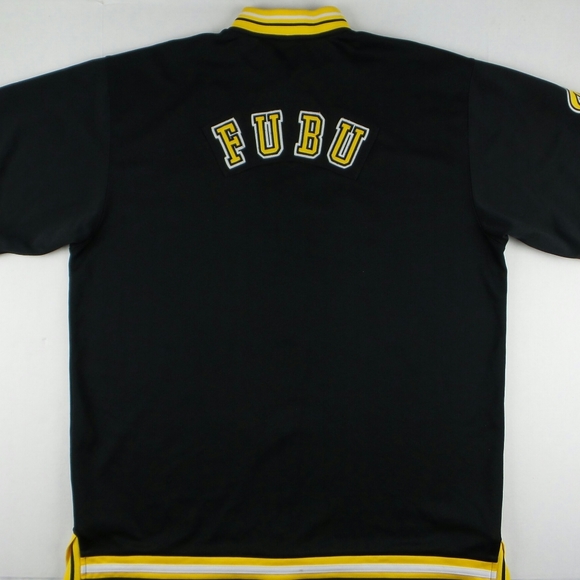 FUBU | Shirts | Vintage Fubu City Series Collection La Louisiana Buttonup Jersey Size Mens Xxxl ...